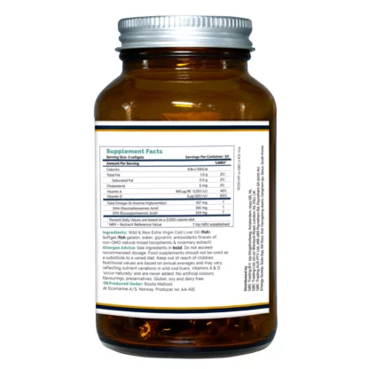 Rosita Extra Virgin Cod Liver Oil (EVCLO) Softgels – 15% OFF | Pure ...